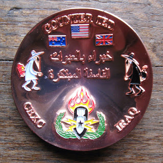 Agoge Coins: CEXC IRAQ "EFP" Shaped Coin