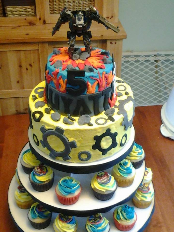 Sue's Sweet Creations: Transformers Cake