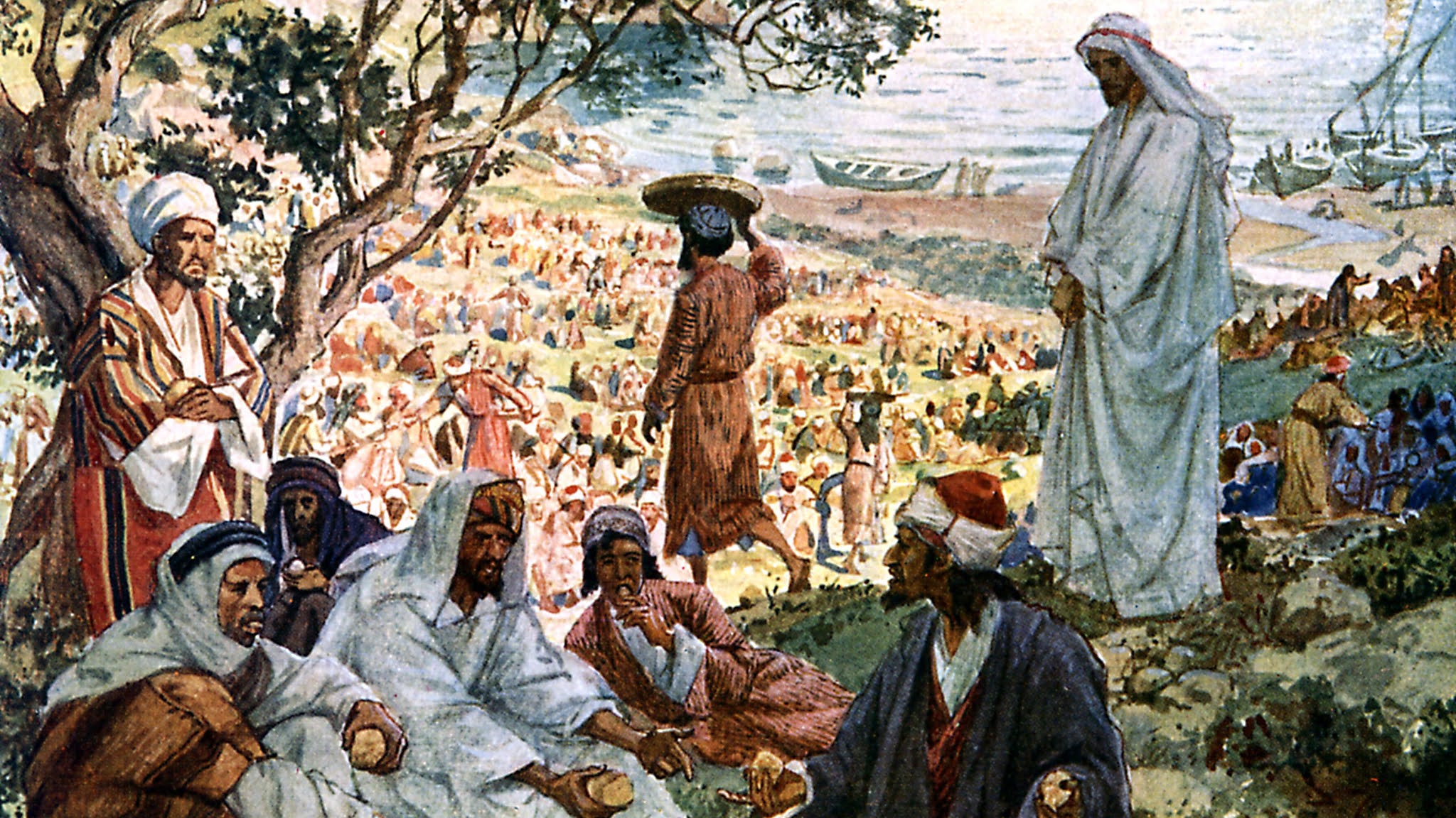 The Church Fathers on the Feeding of the Multitude