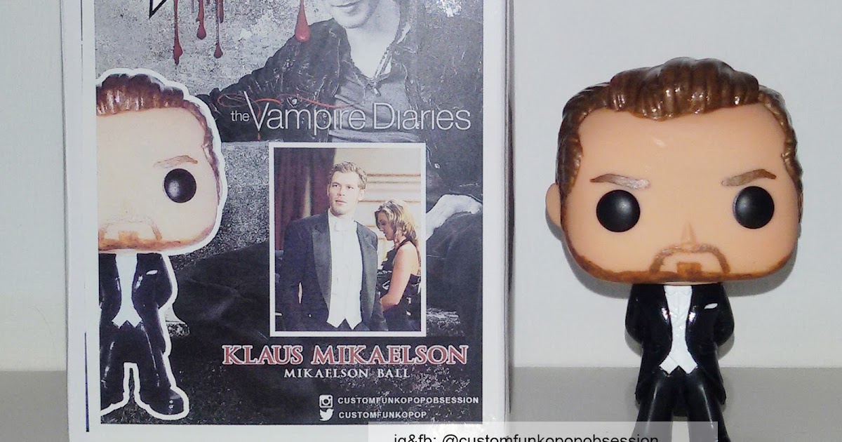 Klaus Mikaelson Custom Funko Pop The Vampire Diaries