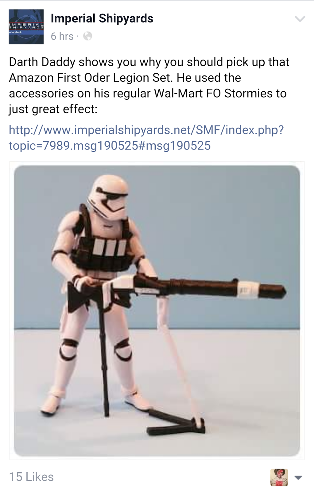 Star Wars: Customs for the Kid: Super-Articulated "First Order Riot ...