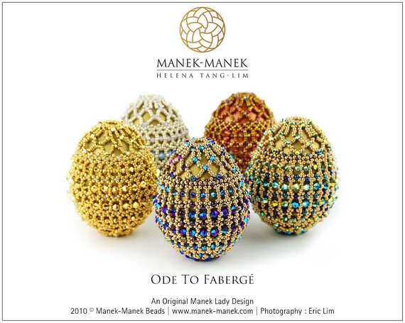 5 Beaded Easter Egg Tutorials / The Beading Gem