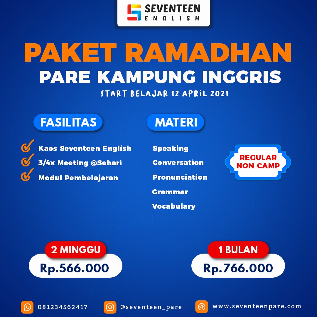 Paket Program Ramadhan Terbaru – Kampung Inggris 2021 - Kampung Inggris ...