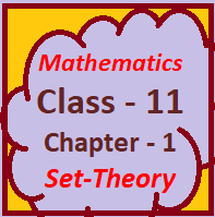 Set Theory Chapter 1 Class 11 Basics Concepts