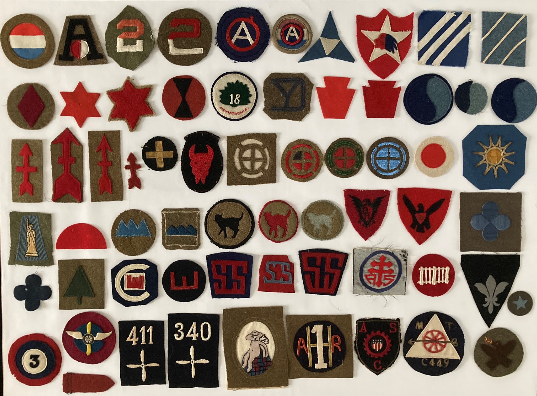 Ma Kubelwagen Lili: Quelques Patch US WWI