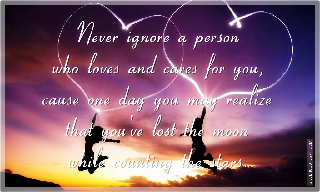 Ignore Love Quotes And Sayings