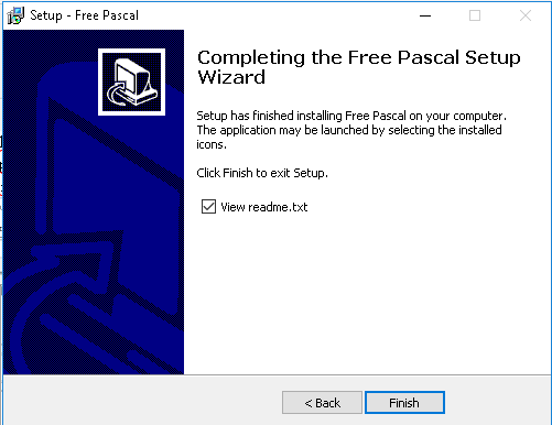 Cara instalasi aplikasi Free Pascal untuk belajar Bahasa Pascal