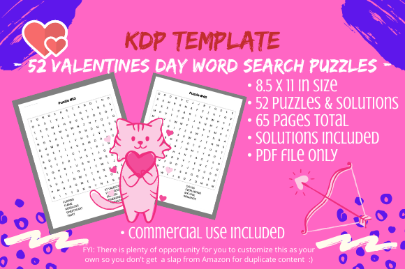 52 Valentines Day Word Search Puzzles 52-valentines-day-word-search-puzzles