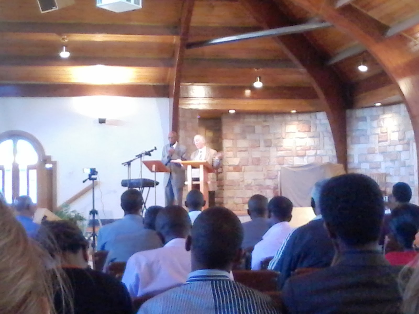 Belevenissen voor de voet.. in Ethiopië : Ginchi & Conferentie