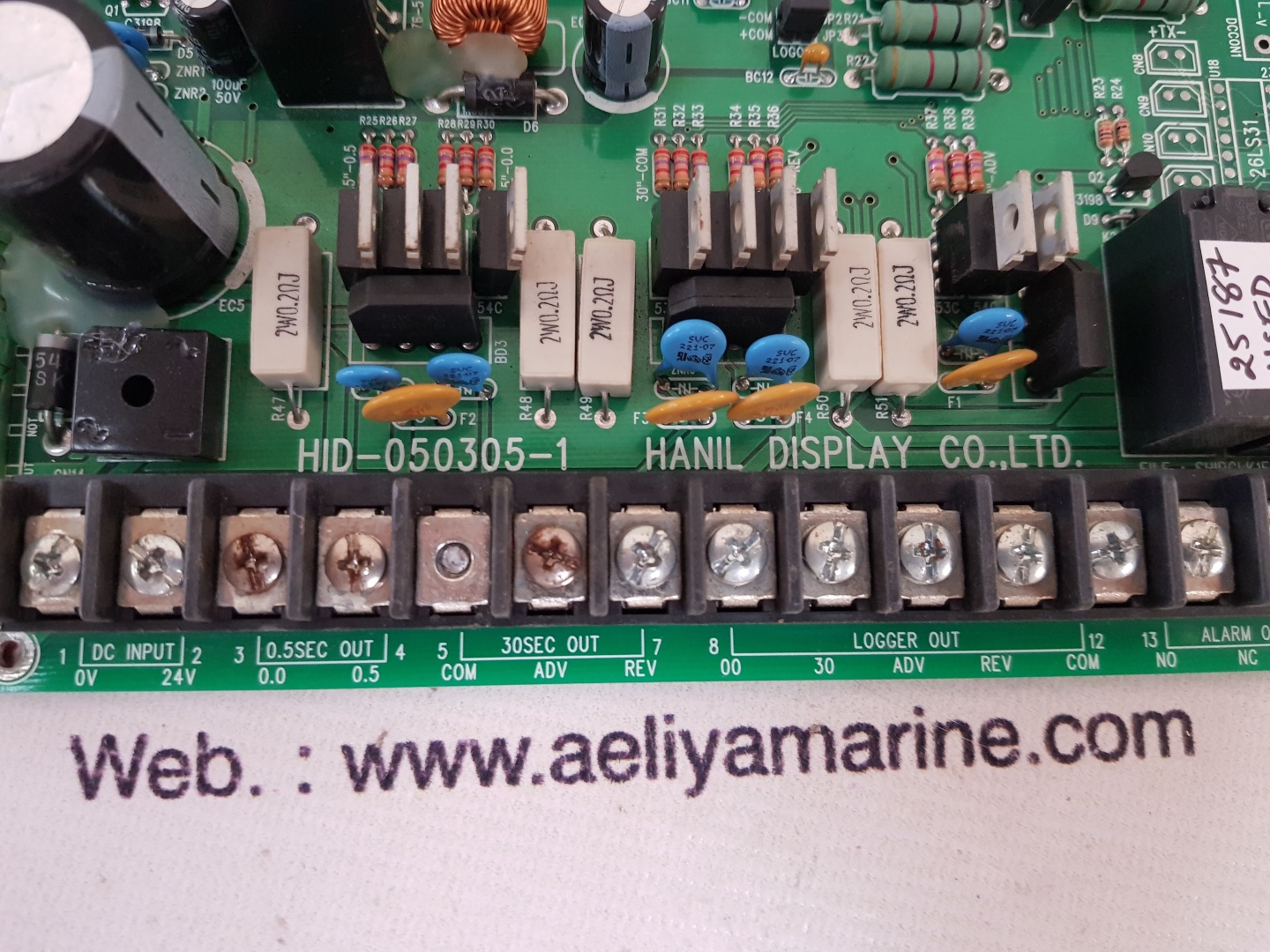 HANIL DISPLAY HID-050305-1 MARINE CLOCK BOARD 1.0 - Aeliya Marine