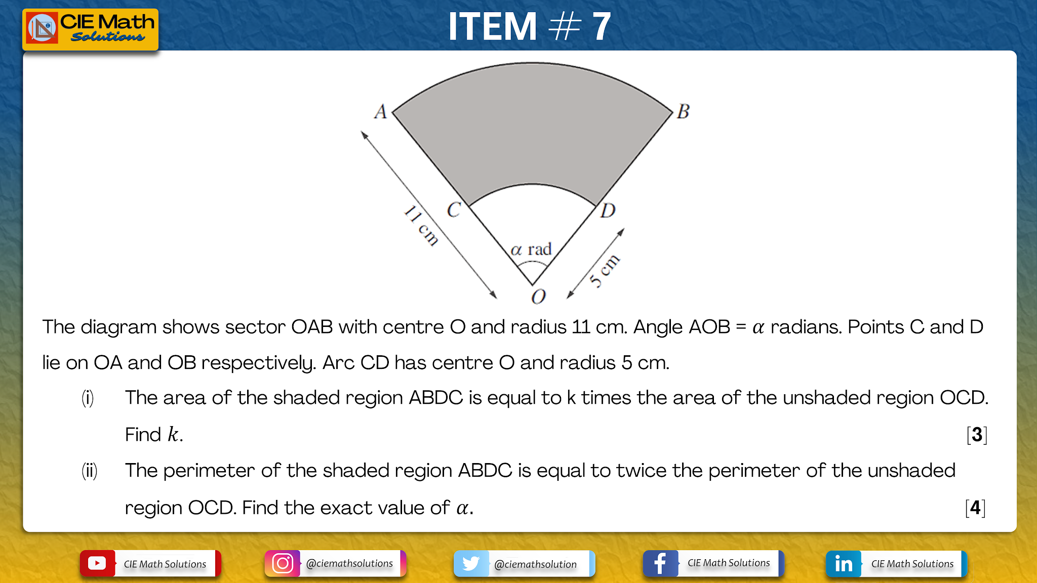 Cambridge AS Level Mathematics 9709 (Pure Mathematics 1) Past Paper ...