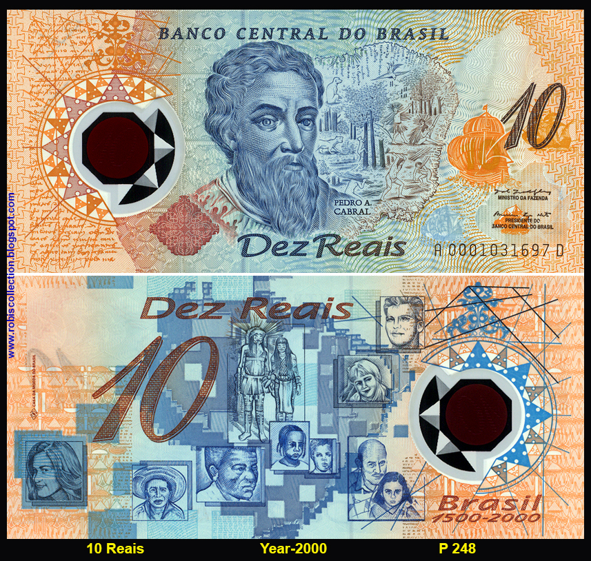 POLYMER BANKNOTE COLLECTION: BRAZIL