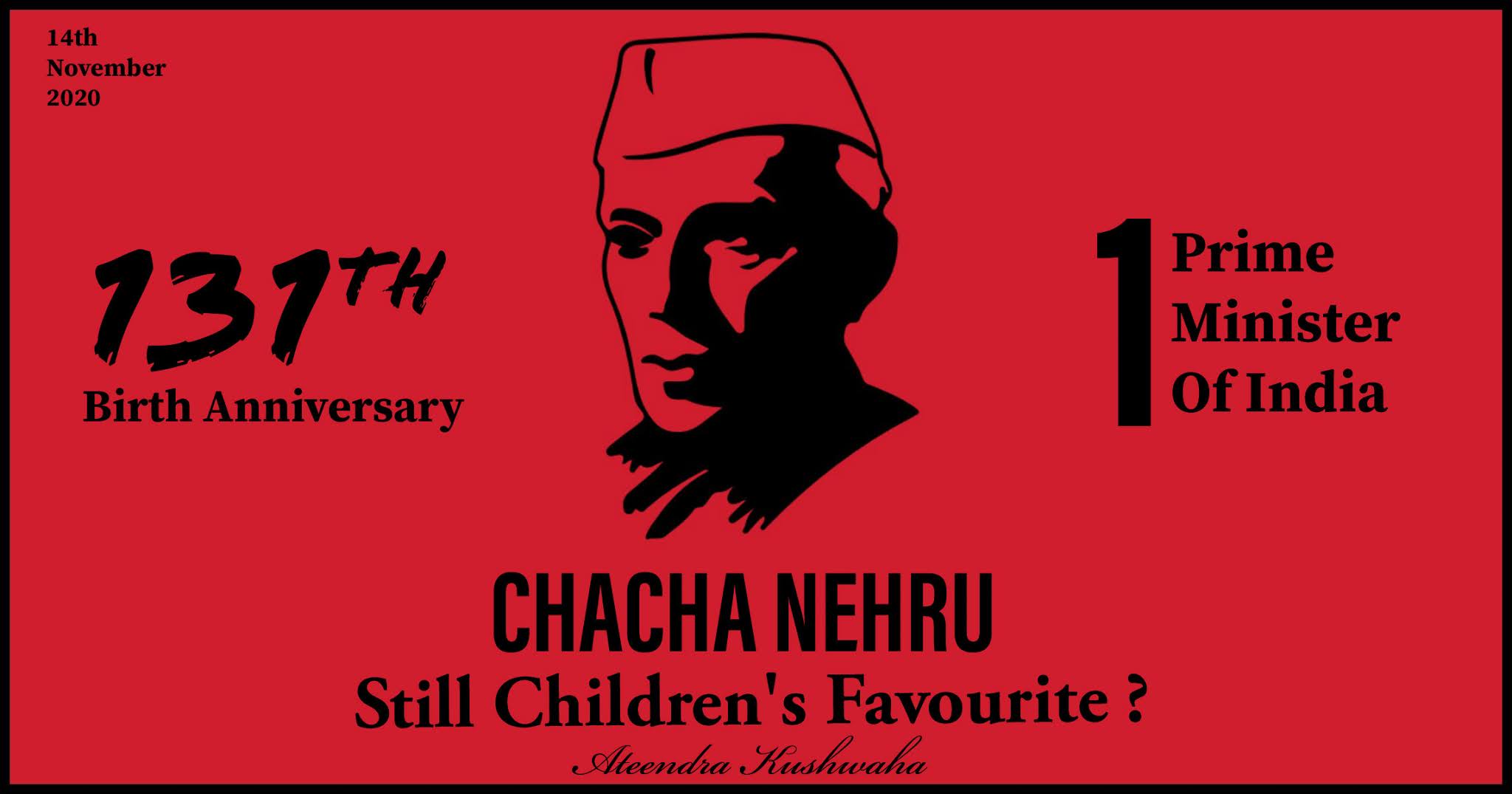 CHACHA NEHRU : Still Children's Favourite