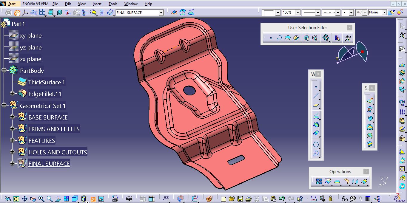 Catia Sheet Metal - CÂU LẠC BỘ CATIA