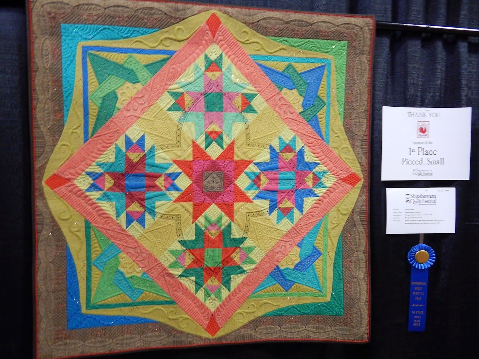 Ray and Cindy's RV Travels: Finally! A Quilt Show Even the Guys Could Enjoy