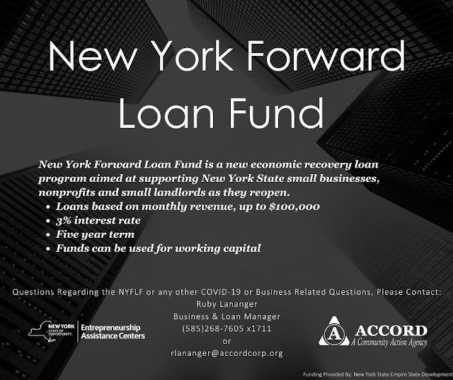Wellsville Regional News (dot) com: ACCORD: New York Forward Loan Fund