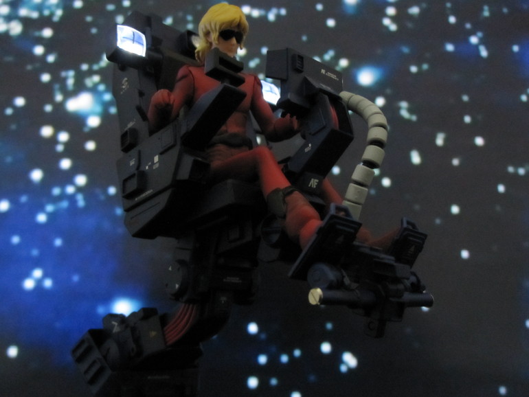 GUNDAM GUY: Mobile Suit Cockpit Seat w/ Monitor - Scratch Build