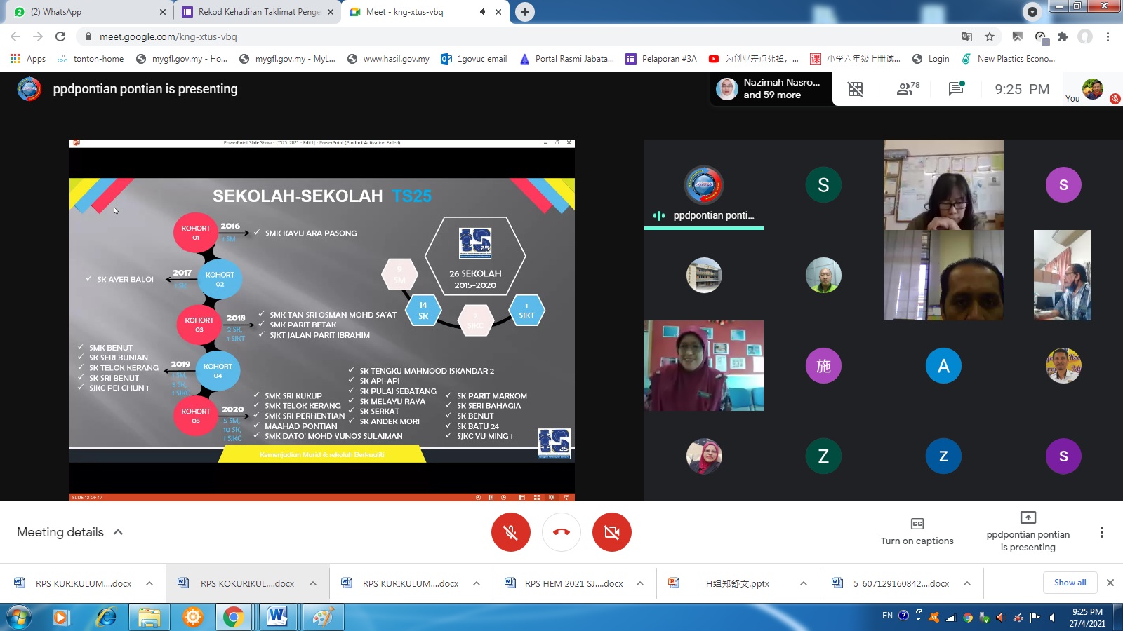 翰の记事簿: Taklimat Pengenalan TS25, Bimbingan dan Panduan Pelaksanaan ...