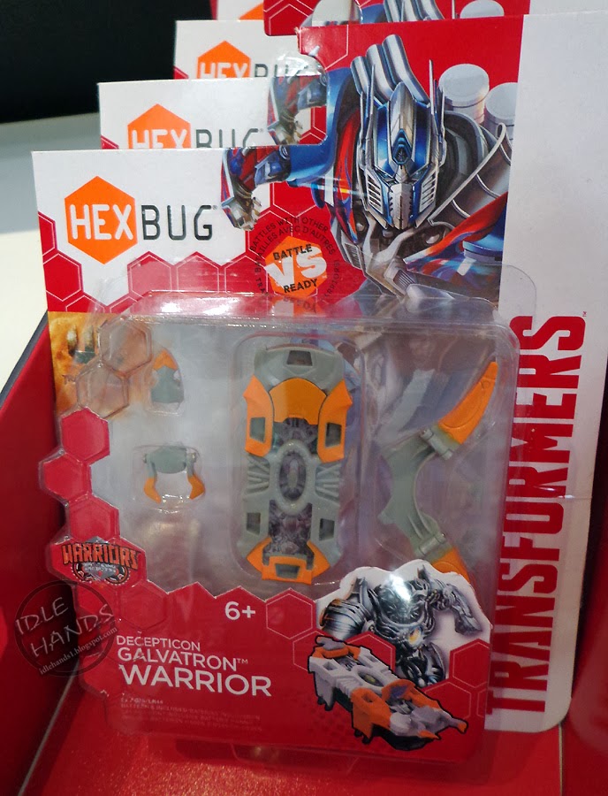Robô Guerreiro: Transformers: Age of Extinction HEXBUG revela Galvatron