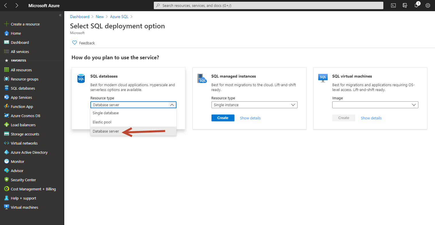 Sql Server Performance And Other Stories Direct Migration To Azure Sql Database Using