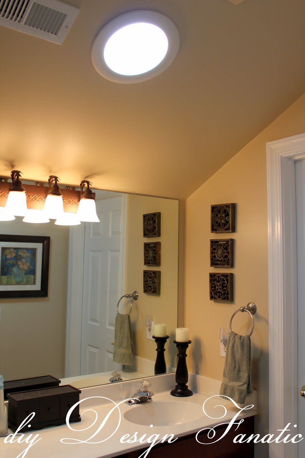 diy Design Fanatic: Solar Tube For The Upstairs Bath