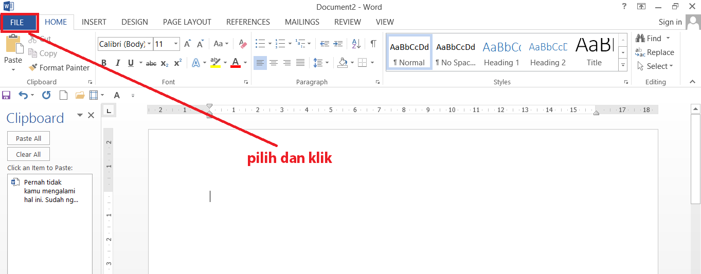 Cara Mengembalikan File yang Belum Tersimpan di Microsoft Word ...