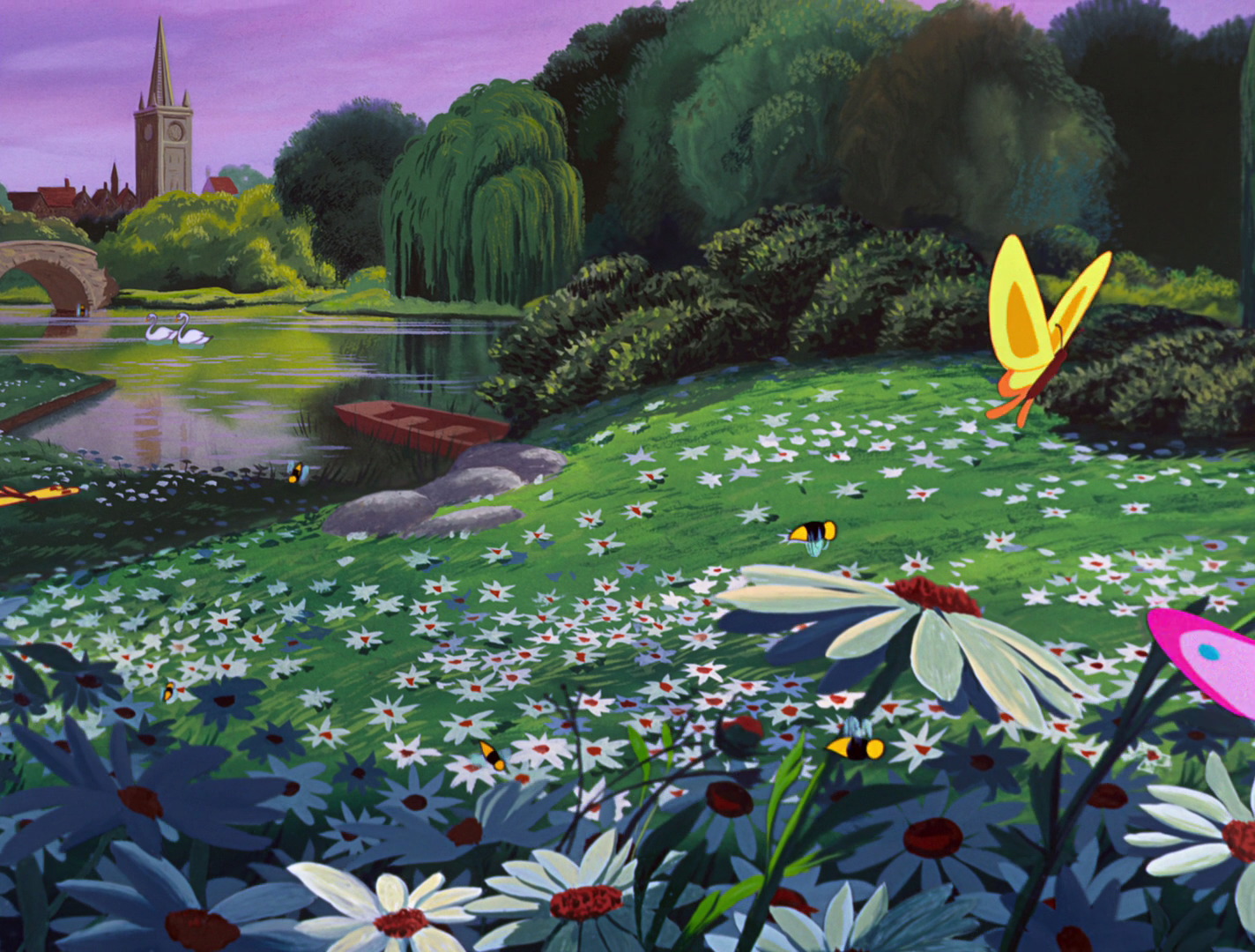 Disney Animation Backgrounds