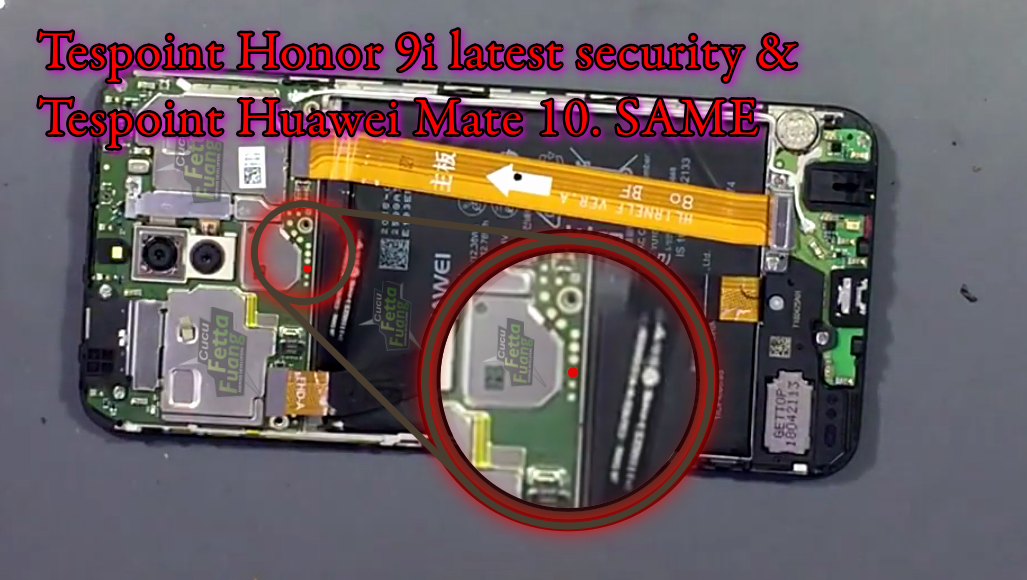 HUAWEI HONOR 9i TEST POINT - TEMBEL PANCI