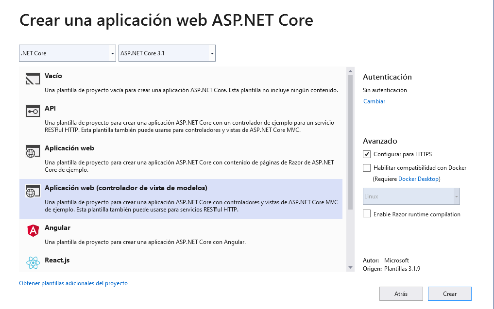 Ligth Knight Crud Aspnet Mvc Core Usando Entity Framework Database First