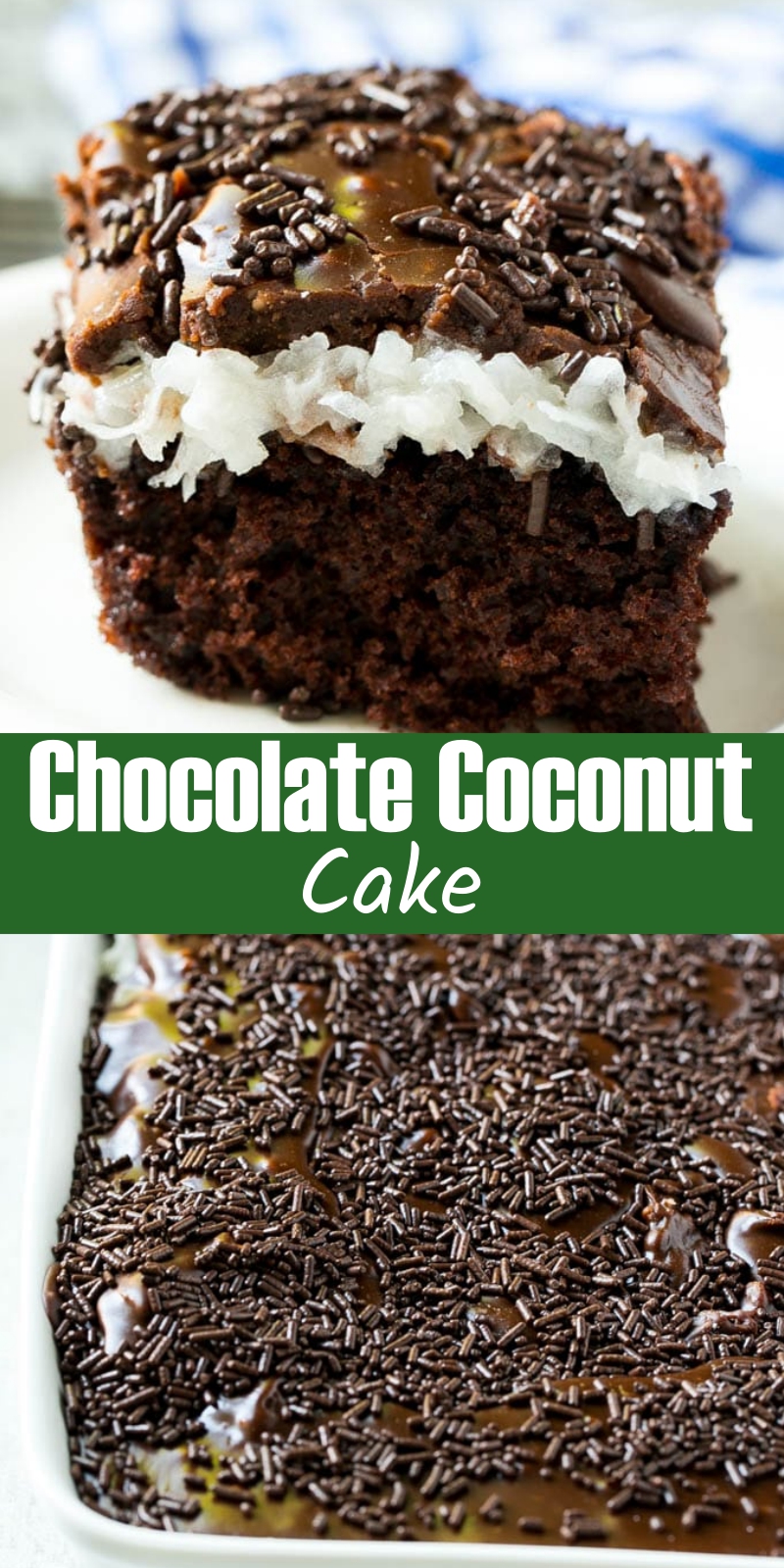 Chocolate Coconut Cake Recipe - Girls Dishes