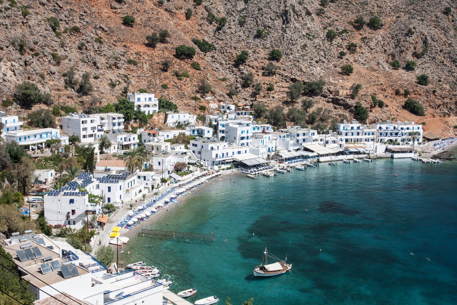 Crete,creta,kriti.: Loutro