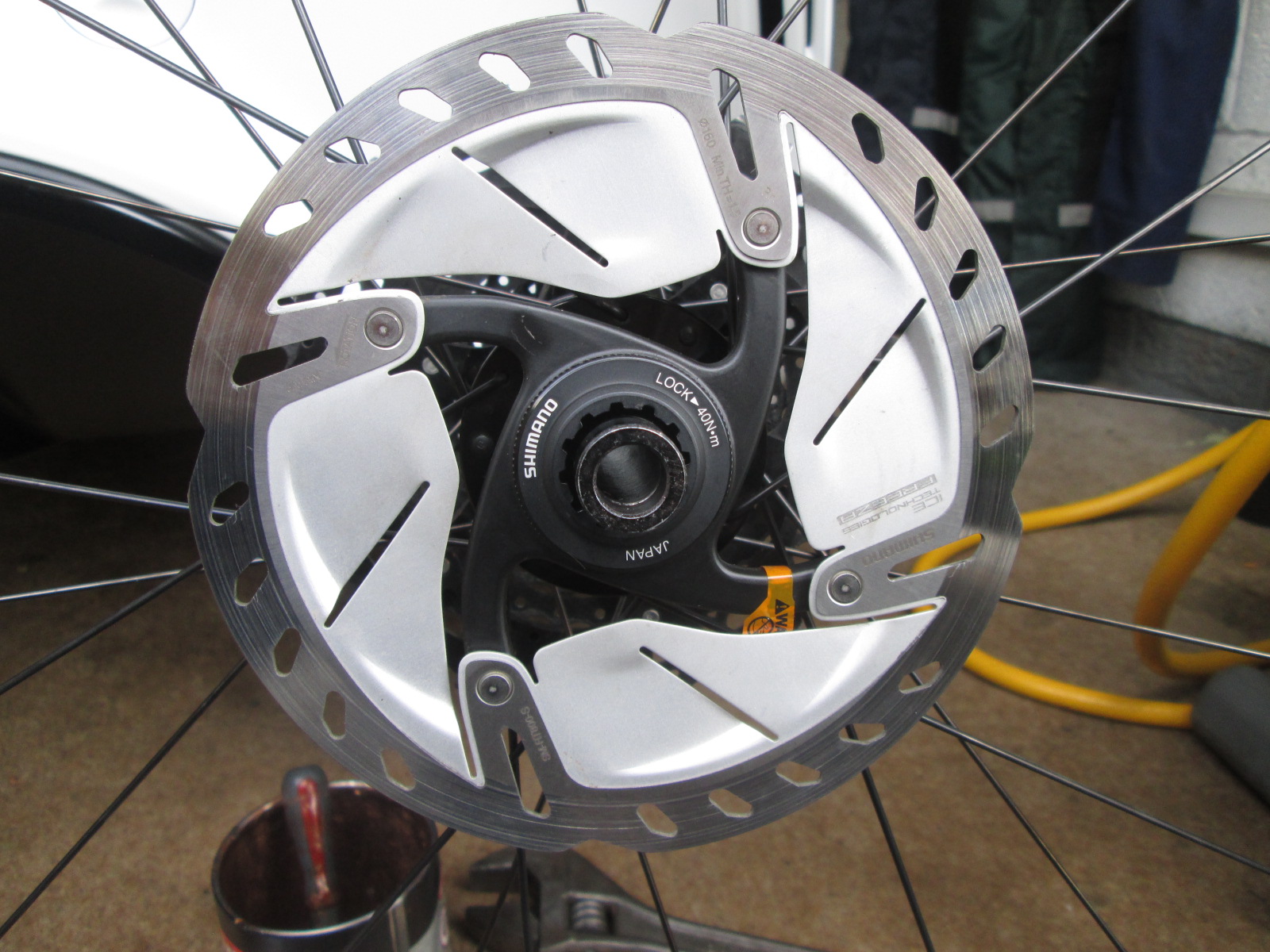 Muddy Brown's Blog: Specialized Creo Speed Sensor / Disc rotor lock ring