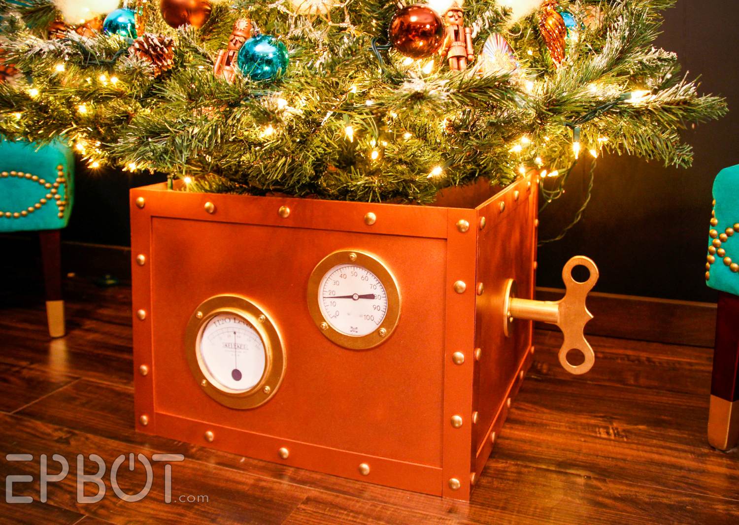 EPBOT: And Now... The New Steampunk Christmas Tree!