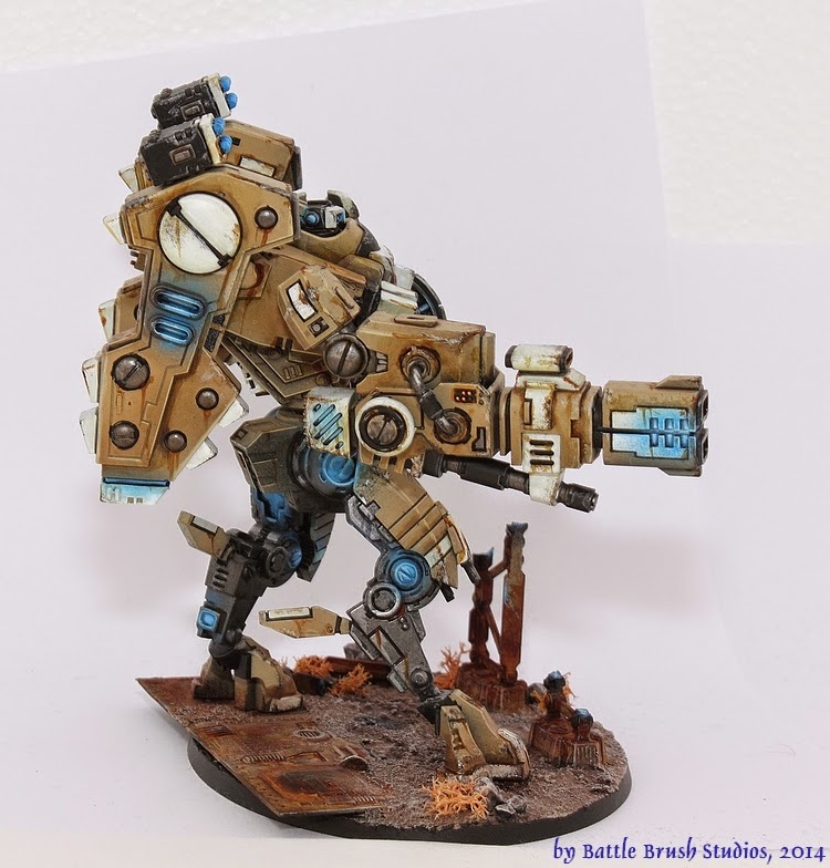 Battle Brush Studios: Showcase: Tau Riptide