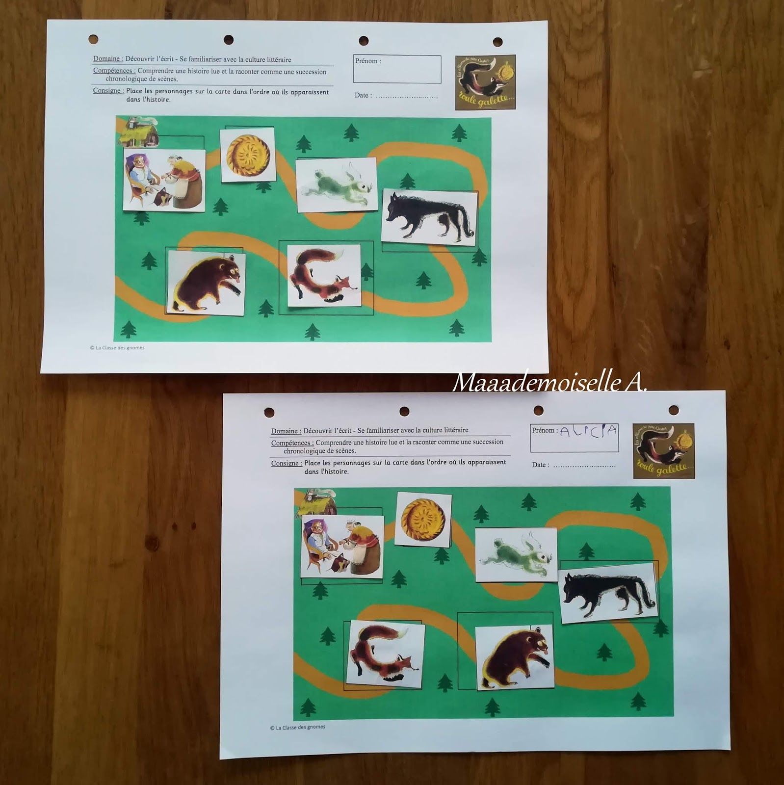 Maaademoiselle A.: || Exploitation d'album : Roule galette