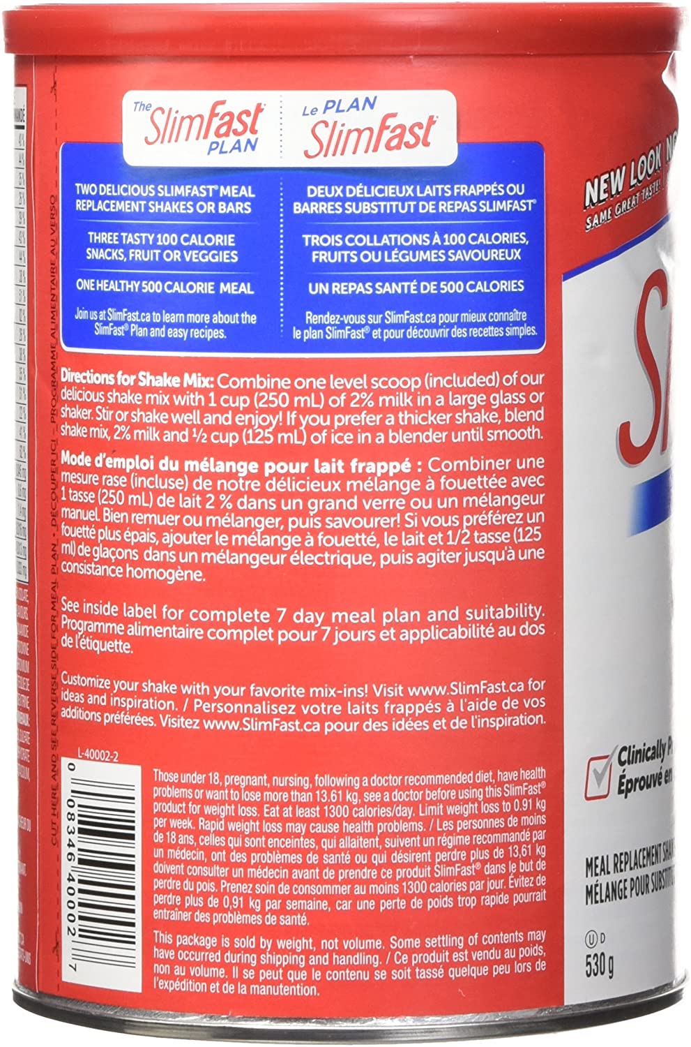 Best Shopping Bank: SlimFast – Original Meal Replacement or Weight Loss ...