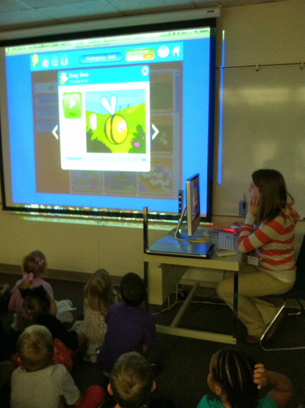 Mrs. Kurt's All Star Kindergarten Blog: Computer Lab and Ten Frame Bingo