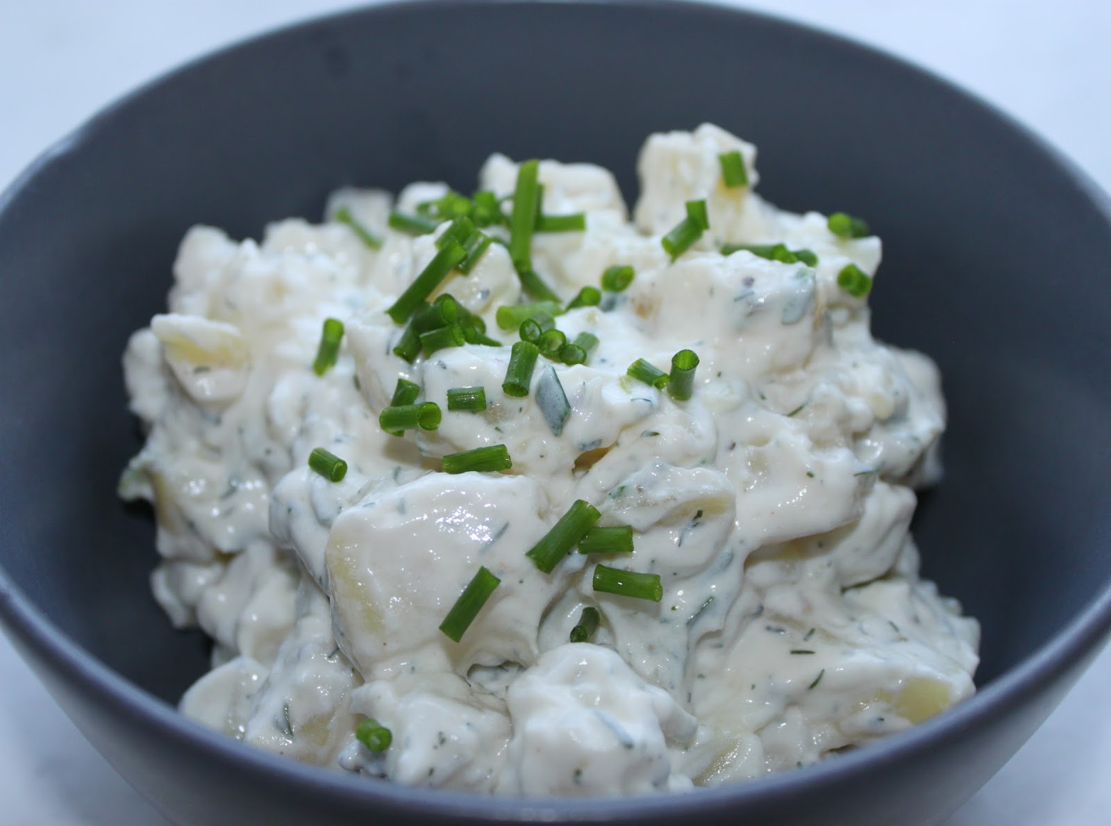 Toves kök - nästan bara vegetariskt: Klassisk potatissallad