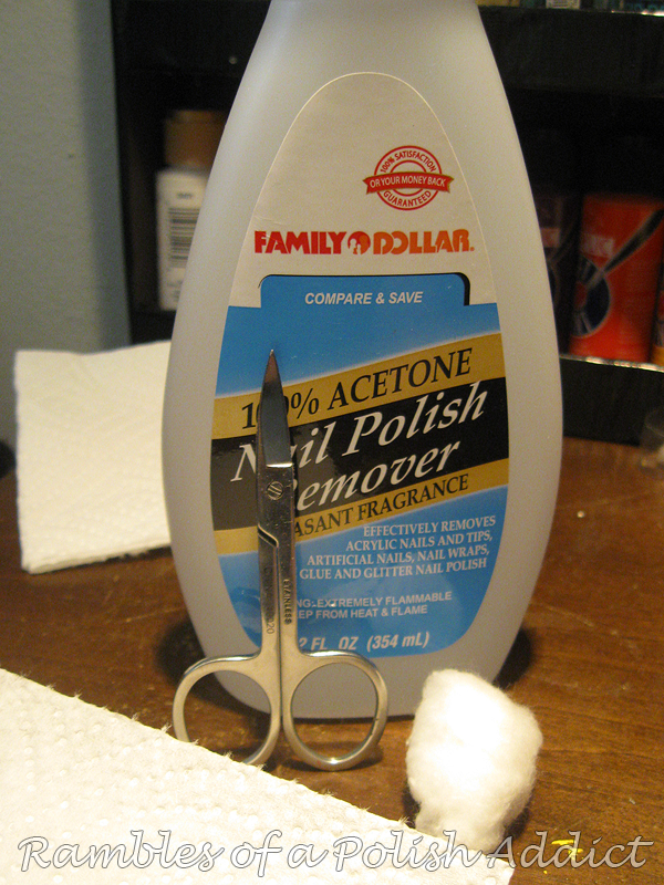 easy Polish Removal | Rambles of a Polish Addict
