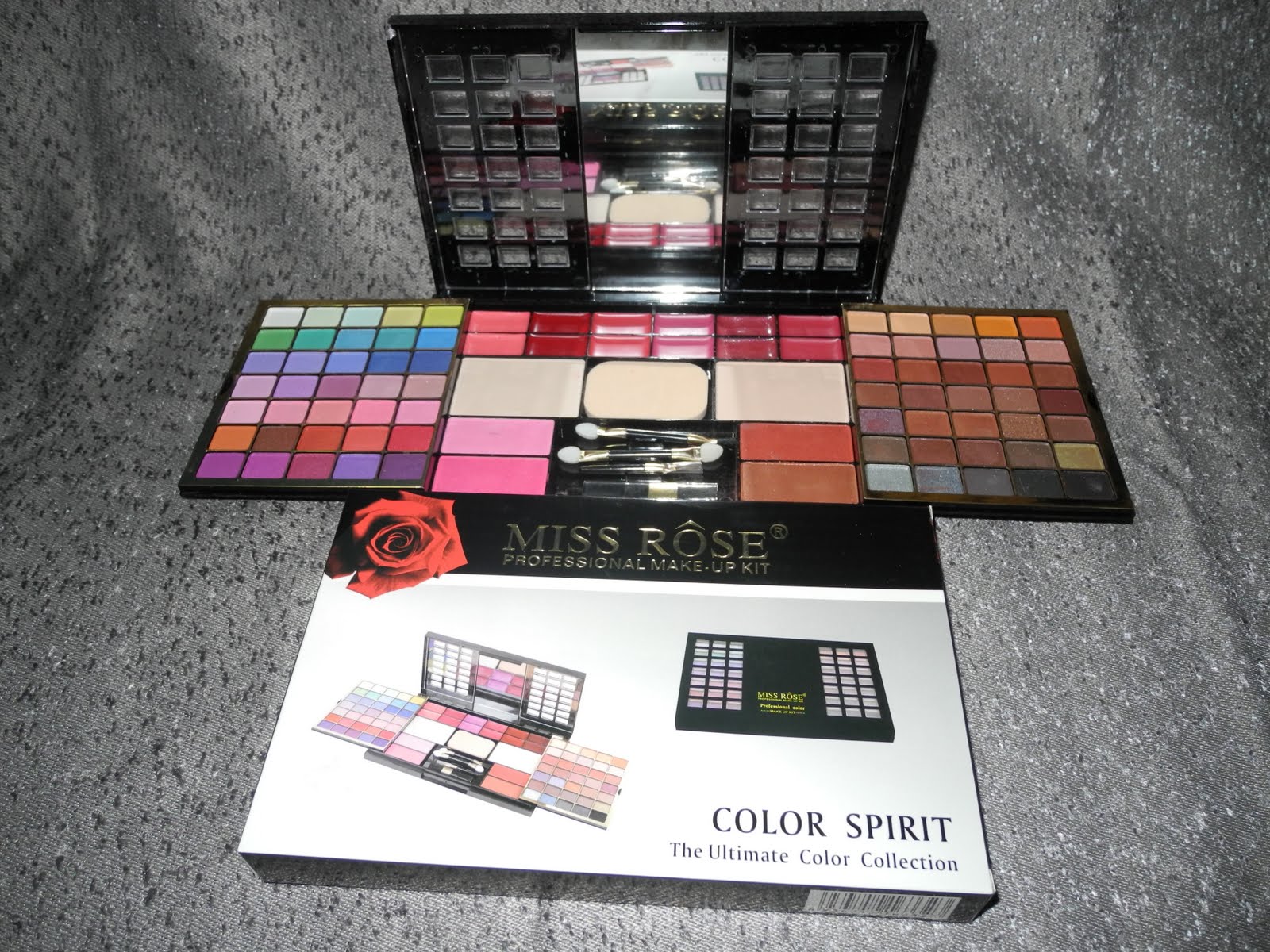 Miss Rose WHOLESALES: Miss Rose Profesional Makeup KIT (COLOR SPIRIT)