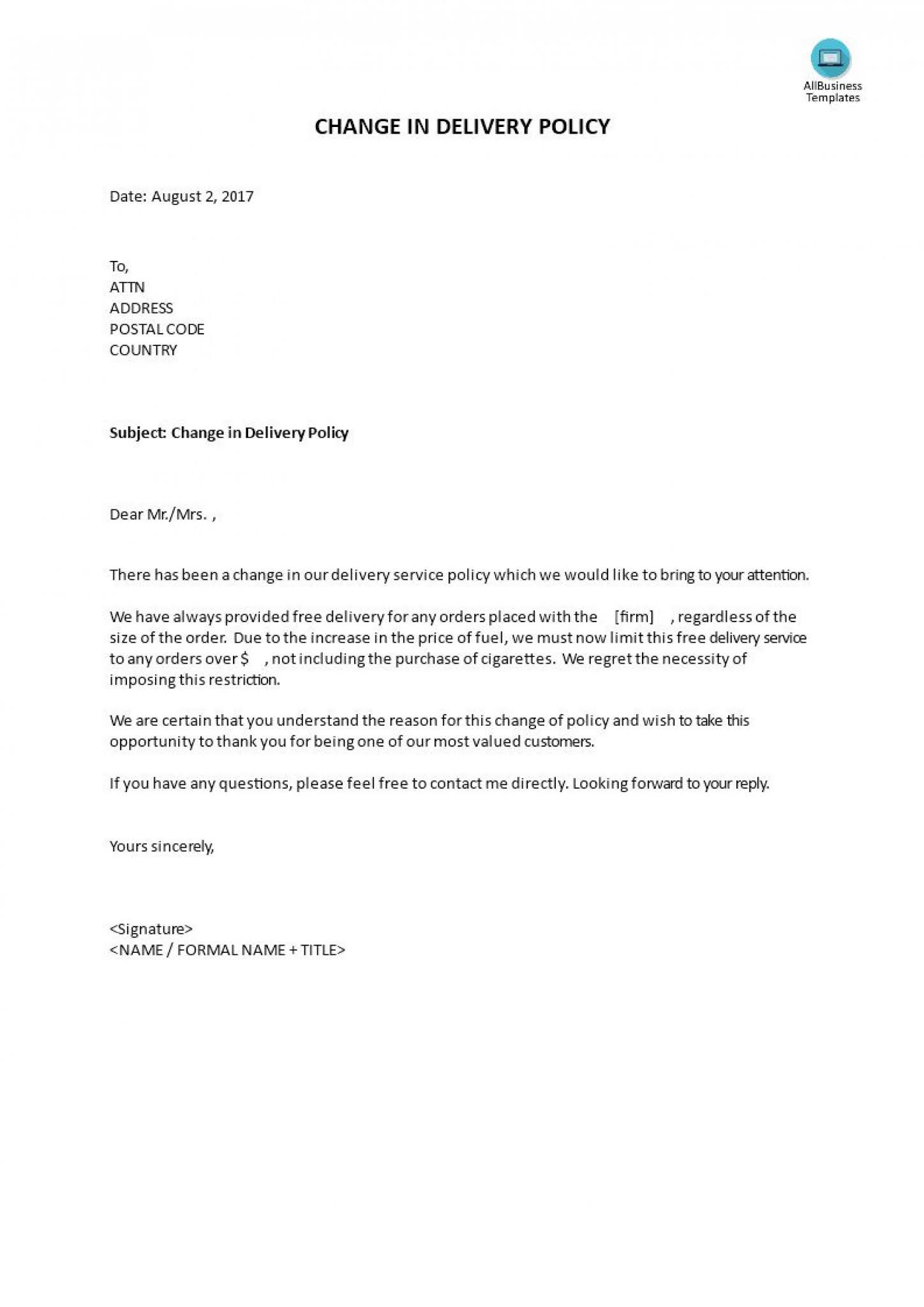 Change Of Address Letter Template Resume Letter change-of-address-letter-template-resume-letter