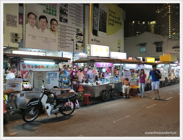 snewthewanderlust: Hawker Food at New Lane, Penang