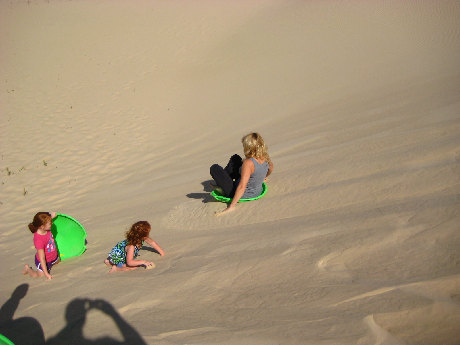 The Desert Chronicles: Paula Sand Sledding