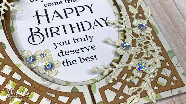 Gateway Fold Birthday Card ~ Nadine Carlier
