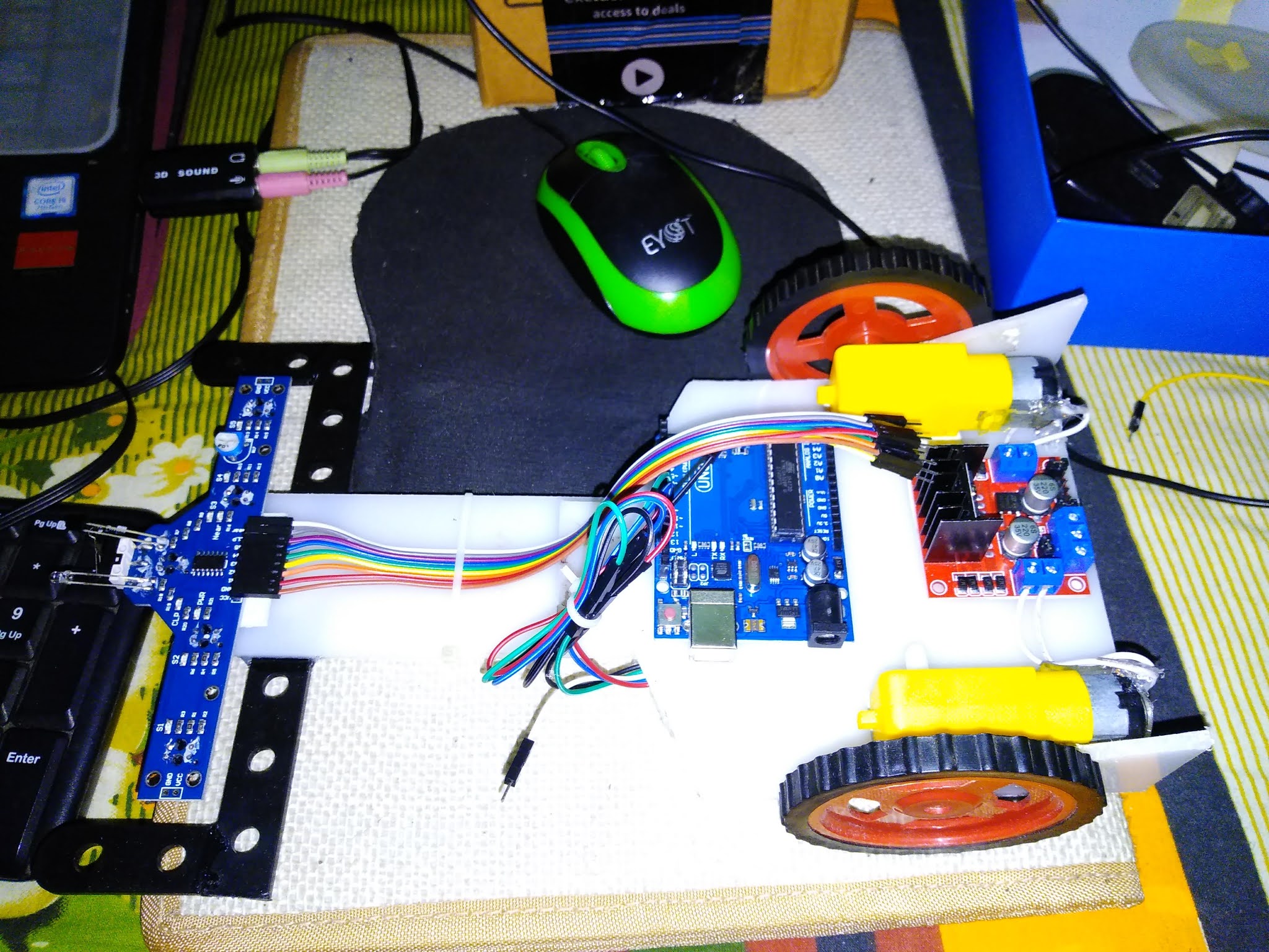 PID Controlled line follower robot PID Controlled line follower robot