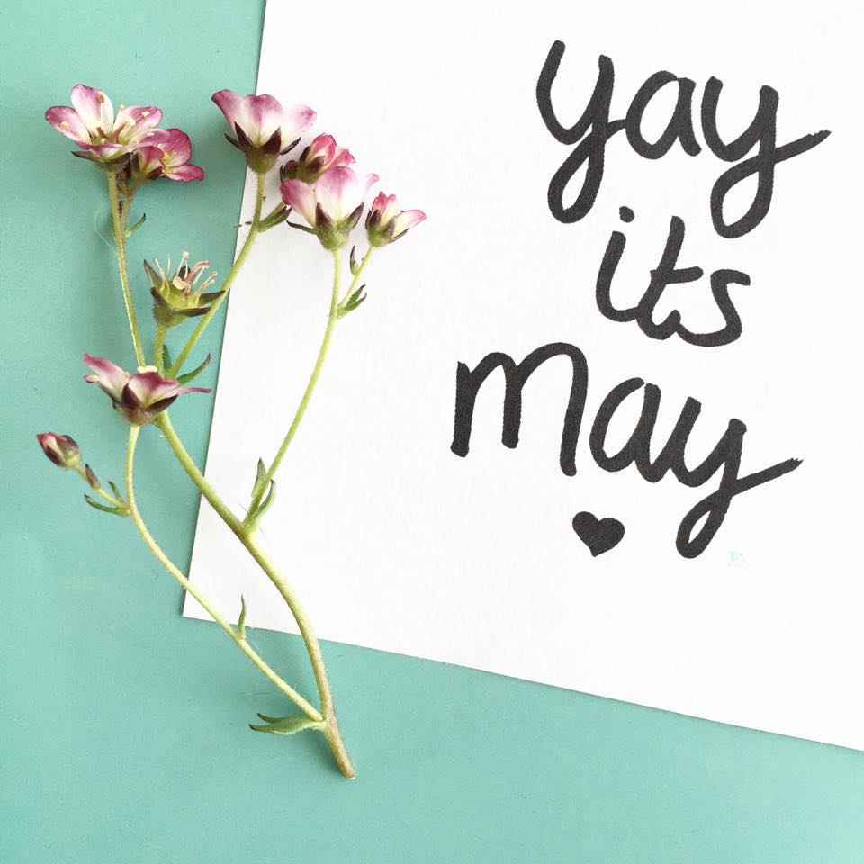 little smilemakers studio: Yay it's May // Studio filled with new energy