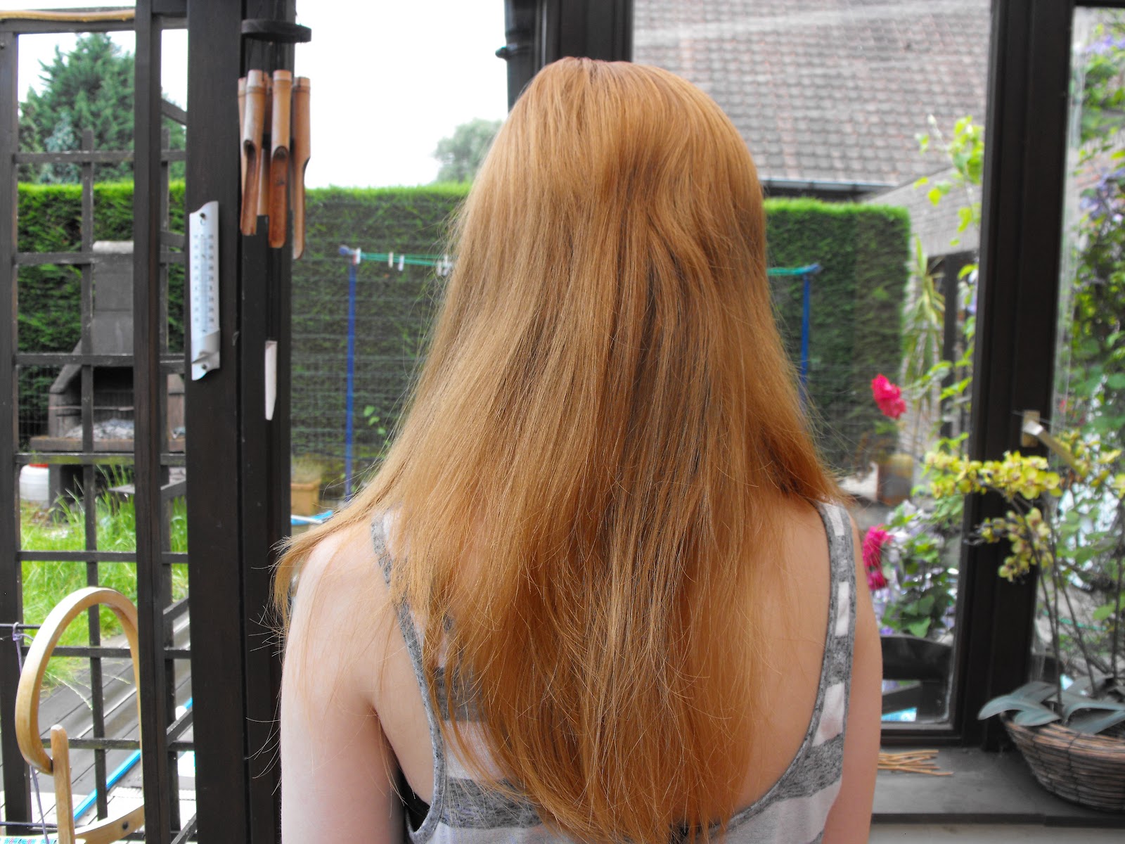 Oh so red revenge: Coloration rousse, Syoss Ambre intense 8-4