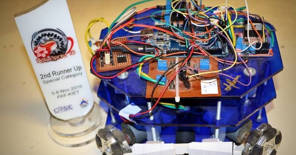 4 Wheel Omni Wheel Soccer Robot based on Arduino (Bluetooth Controlled!)