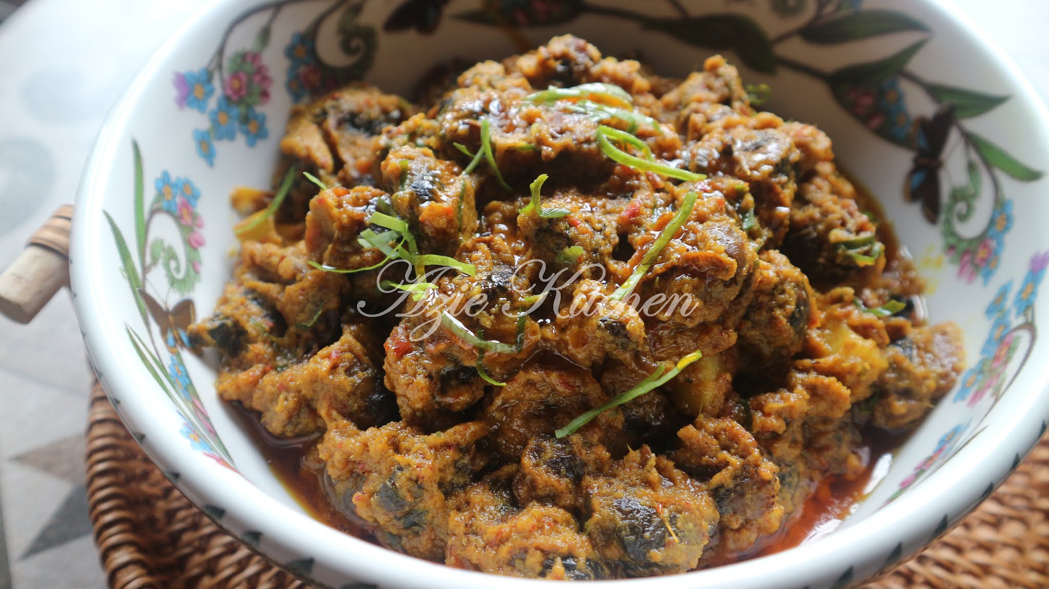 Rendang Kerang Cili Padi Yang Sangat Sedap - Azie Kitchen