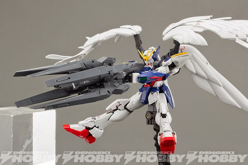 Gundam ACE: February 2015 Issue - RG 1/144 Wing Gundam Zero Custom EW ...